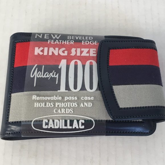 Cadillac | Bags | Vtg Large King Size Wallet Galaxy 0 Holds Photo ...